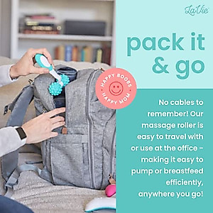 LaVie 5-in-1 Lactation Massager Roller, Manual Massage Roller, Breastfeeding Tool to Improve Milk Flow, Discomfort, Breast Massage, Medical Grade