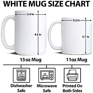 BigTees Personalized Being My Sister-in-law Is Really The Only Gift You Will Ever Need Mug with Name - Sister-in-law Present - Customized Sister in Law Coffee Mug - White Cups 11oz 15oz