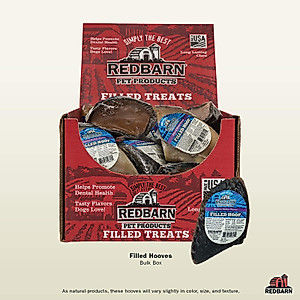 Redbarn Filled Hooves-Peanut Butter (Pack of 25)