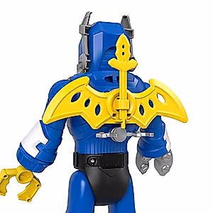 Imaginext DC Super Friends Batman Toys Insider & Exo Suit 12-Inch Robot with Lights & Sounds Plus Figure for Ages 3+ Years