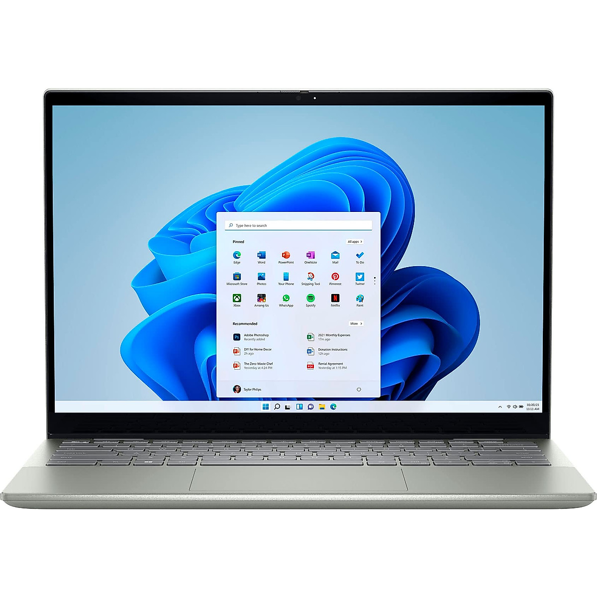 2023 DELL Inspiron 7000 14" FHD+ IPS Touch 2-in-1 Convertible Laptop 8-Core AMD Ryzen 7 5825U AMD Radeon Graphics 16GB RAM DDR4 512GB NVMe SSD HDMI USB-C WIFI AX Backlit KB Fingerprint Windows 10 Home