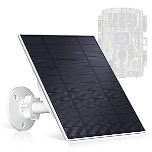 DEHKATA Trail Camera Solar Panel 10400mAH, Solar Battery Charger Kit 6V 9V 12V, IP66 Waterproof Hunting Accessory, Fits Most Solar Panel for Trail Cam