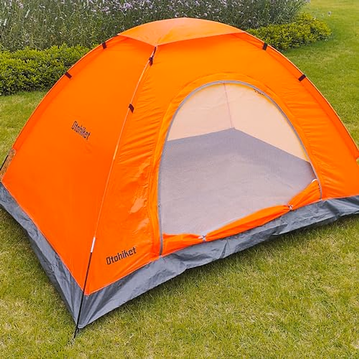 Otohiket Single Camping Tent Waterproof Backpacking Tent for 1 Person Lightweight Portable Dome Tent with and Carrying Bag for Outdoor Hunting Hiking