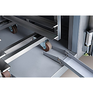 Kolice Commercial Heavy Duty 15 Trays Shock Freezing Blast Chiller & Freezer Included Trolley Cart, Chest Freezer, Restaurant Blast Freezer-Lowest temperature -40°F(-40°C)