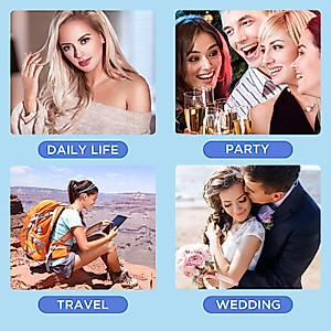 Lashes Natural Look False Eyelashes - Bepholan Fake Eyelashes 3D Super Fluffy False Lashes Clear Band Wispy Lashes 3-Pack Faux Mink Lashes,XMZ24-3