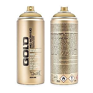 Montana Cans Montana 400 ml Color, Gold Matte Spray Paint