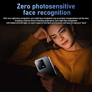 Unlocked 4G Cell Phone 6.54 Inch Screen,12, 8GB RAM 256GB ROM, 32MP 16MP Camera, GPS Navigation,Screen, Facial Unlocking (US Plug)