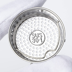 F.A.M.E LED Display Temperature Controlled Stainless Steel Insulated Sports Water Bottle Iron Flask Tea Infuser (Gold)