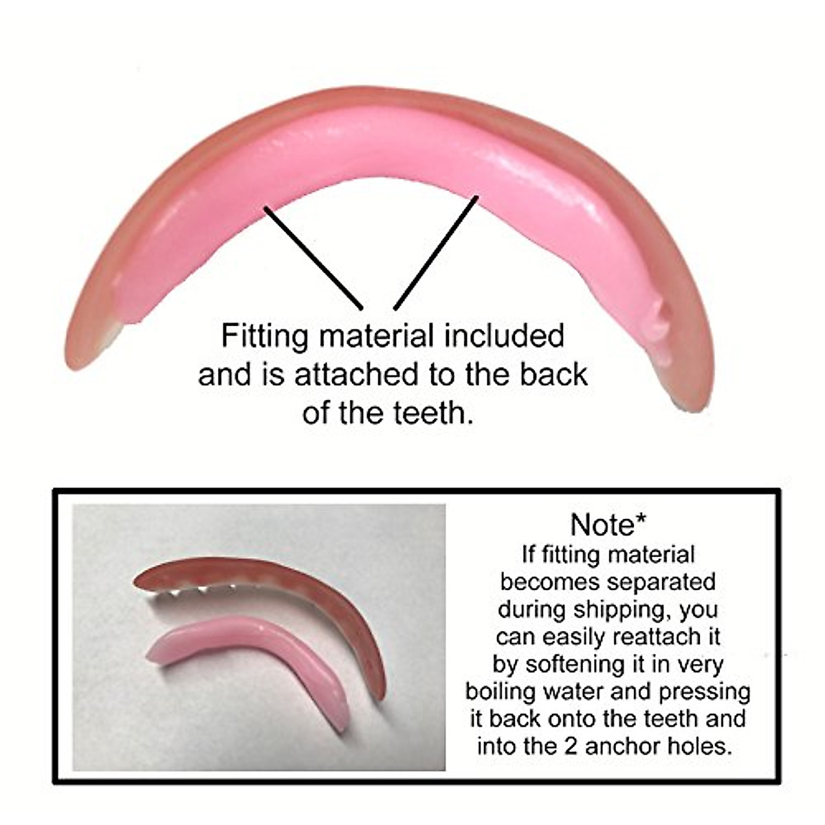 Instant Smile Flex 2pk - Bright White Shade - One Size Fits Most. Fix Your Smile at Home in Minutes! Comfortable Upper Cosmetic Veneer for A Perfect Smile!