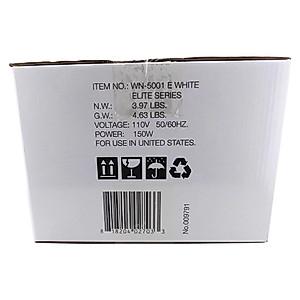 Waxness Professional Wax Heater WN-5001 White Elite-Series 1 lb - 5 Years Warranty