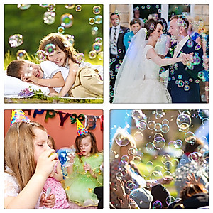 36 Pcs Bubbles Party Favors for Kids Mini Bubble Wands Bubble Party Favors Assortment Neon, Kids Summer Gifts, Fun Bubbles for Christmas Halloween Birthday Goodie Bags