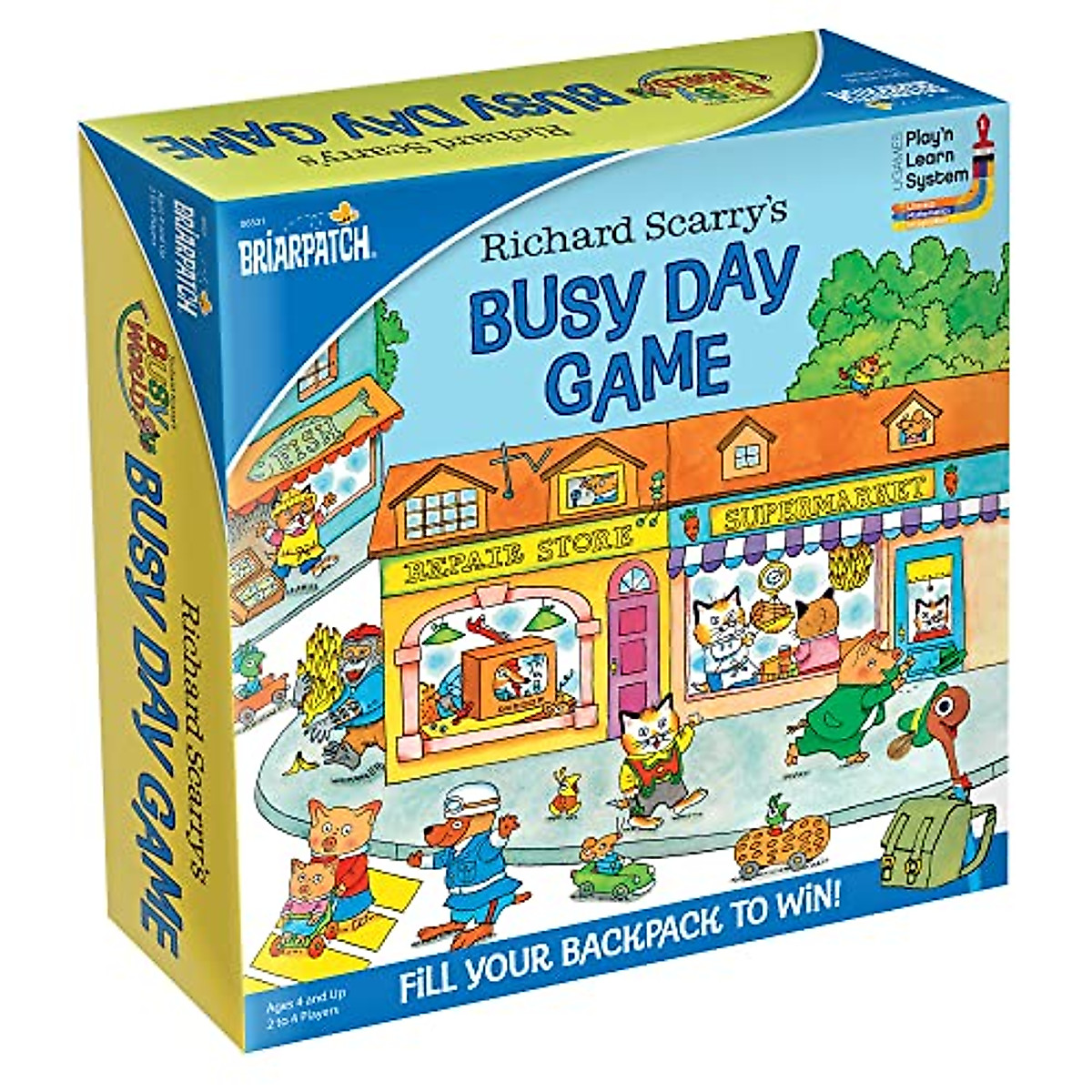 Briarpatch, Richard Scarry's Busy Day Game, Based on Early Reader Books for Preschool, Kindergarten and 1st Grade