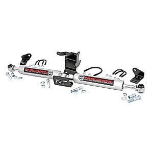 Rough Country N3 Dual Steering Stabilizer for 18-24 Jeep JL/Gladiator JT - 87304