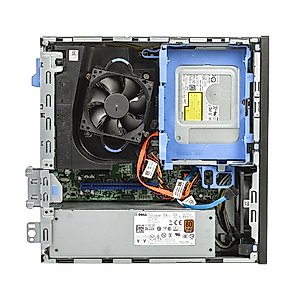 Dell OptiPlex 7040 Small Form Computer Desktop PC, Intel Core i5-6500 3.20GHz Processor, | 16GB Ram, 256GB SSD | HDMI, AMD Radeon RX-550 4GB Graphics, Wireless WiFi, Windows 10 (Renewed)