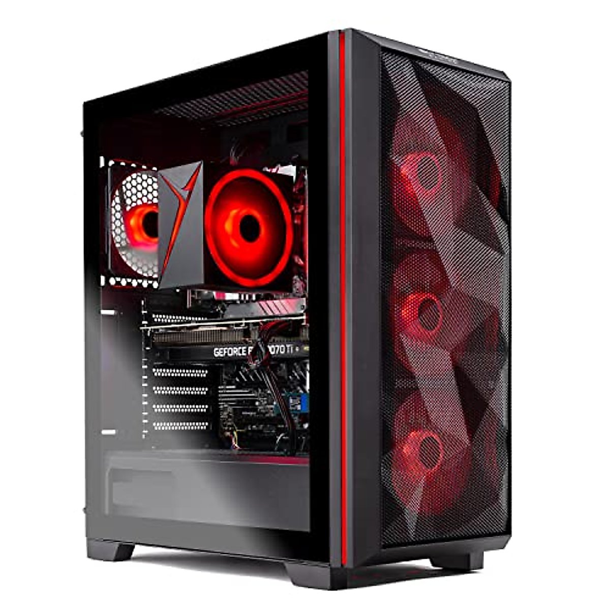 Skytech Chronos Gaming PC Desktop – INTEL Core i7 12700K 3.6 GHz, RTX 3080, 1TB NVME SSD, 32G DDR5, 750W GOLD PSU, AC Wi-Fi, Windows 10 Home 64-bit