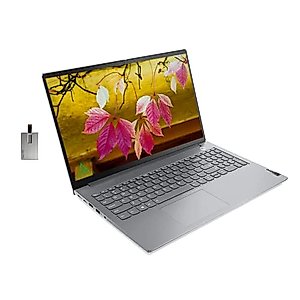 Lenovo ThinkBook 15 G3 15.6" FHD Business Laptop, AMD Ryzen 5 5500U, 36GB RAM, 1TB PCIe SSD, AMD Radeon Graphics, 720p HD Camera, WiFi 6, Windows 10 Pro, Mineral Gray, 32GB SnowBell USB Card