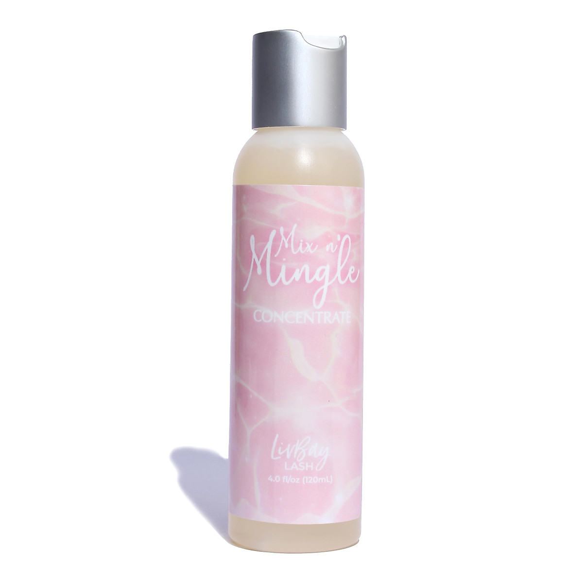 LIVBAY Mix N Mingle - Lash Extension Cleanser + Lash Wash Foam Shampoo for Eyelash Extensions for Home and Salon Use (Concentrate 120ml)