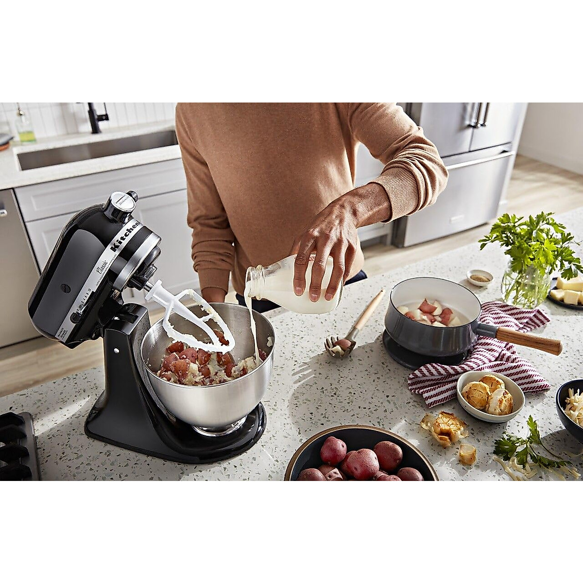 KitchenAid Classic Series Stand Mixer, 4.5 Q, Onyx Black