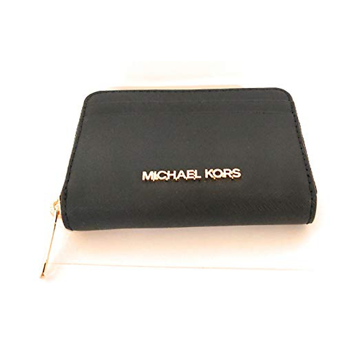 Michael Kors Jet Wallet Set Black Leather 12 x 8 x 2.5 cm
