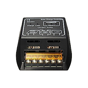 GXG-1987 CMP-12 20A 12V/24V Solar Charge Controller Solar Control Regulator Solar Panel Battery Regulator