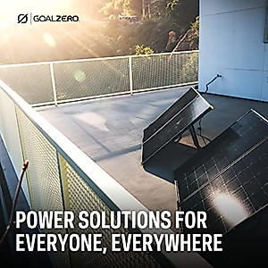 Goal Zero Boulder 100 Briefcase, 100 Watt Monocrystalline Solar Panel