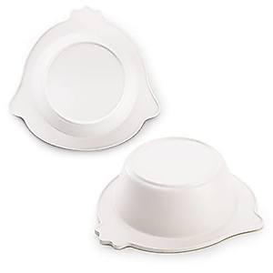 ZEAYEA 6 Pack Bamboo Kids Bowls, 12 Oz Durable Animal Shape Bowls for Kids Children, BPA Free Reusable Snack Bowl, Dinner Tableware for Serving Soup, Cereal, Pasta, Ice Cream