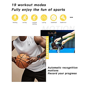 Smart Watches for Men 1.32 in Full Touchscreen Waterproof Smartwatch Bluetooth Call Dial Sports Calories Steps Counter Fitness Tracker Android iOS