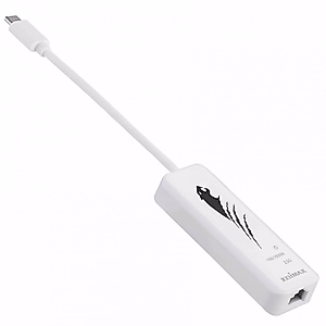 Edimax USB-C 2.5Gbps Ethernet LAN Adapter, USB 3.1 Type-C to RJ45 Gigabit Network LAN Converter, 2.5Gbps/1Gbps/100Mbps, Plug and Play, Windows, MacBook Pro/Air, iPad Pro and More, EU-4307