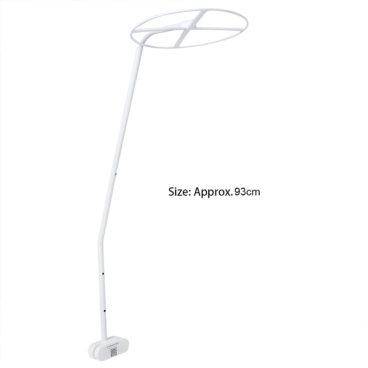 Mosquito Net Stand Holder, Baby Cot Drape Canopy Stand Set Adjustable Clip-On Crib Canopy Holder Rack Mosquito Net Accessories