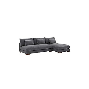 Oadeer Home Modular Sectional, Gray
