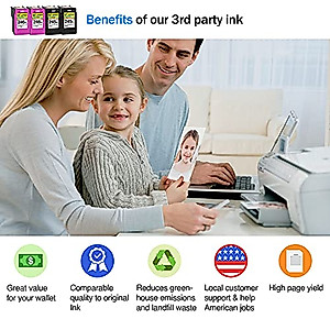 Cartlee 4 Remanufactured PG-245xl CL-246xl High Yield Ink Cartridges Replacement for iP2820 MG2420 MG2920 MG2922 MG2520 MG2924 MX492 Shows Ink Level