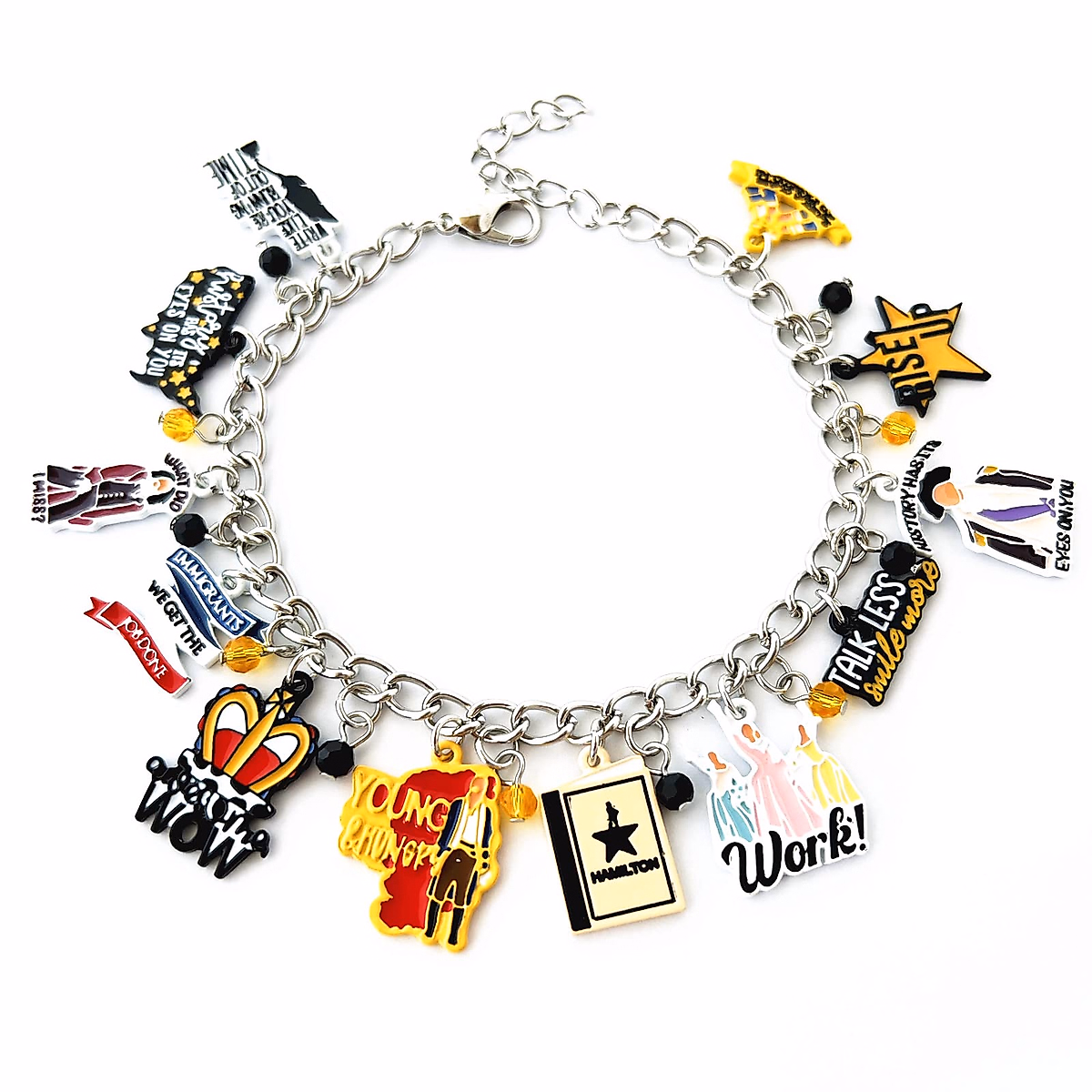 AYJBDGR Universe of Fandoms Broadway Charm Bracelet Gifts for and Women