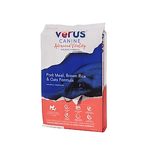 VeRUS Pet Foods Dry Dog Food Pork, Advanced Vitality Formula 25lb Bag