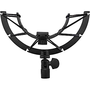 Blue Snowball iCE Mic (Black) Bundle with Shock Mount (2 Items)