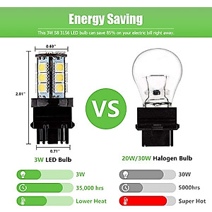 Makergroup S8 3156 Wedge Base LED Light Bulb 12V Low Voltage 3Watt Warm White 2700K-3000K for Outdoor Landscape Lighting Pathlights 6-Pack