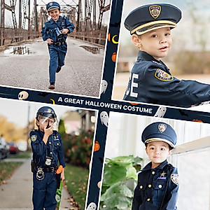 Deluxe Police Dress Up Costume Set - Small 4-6