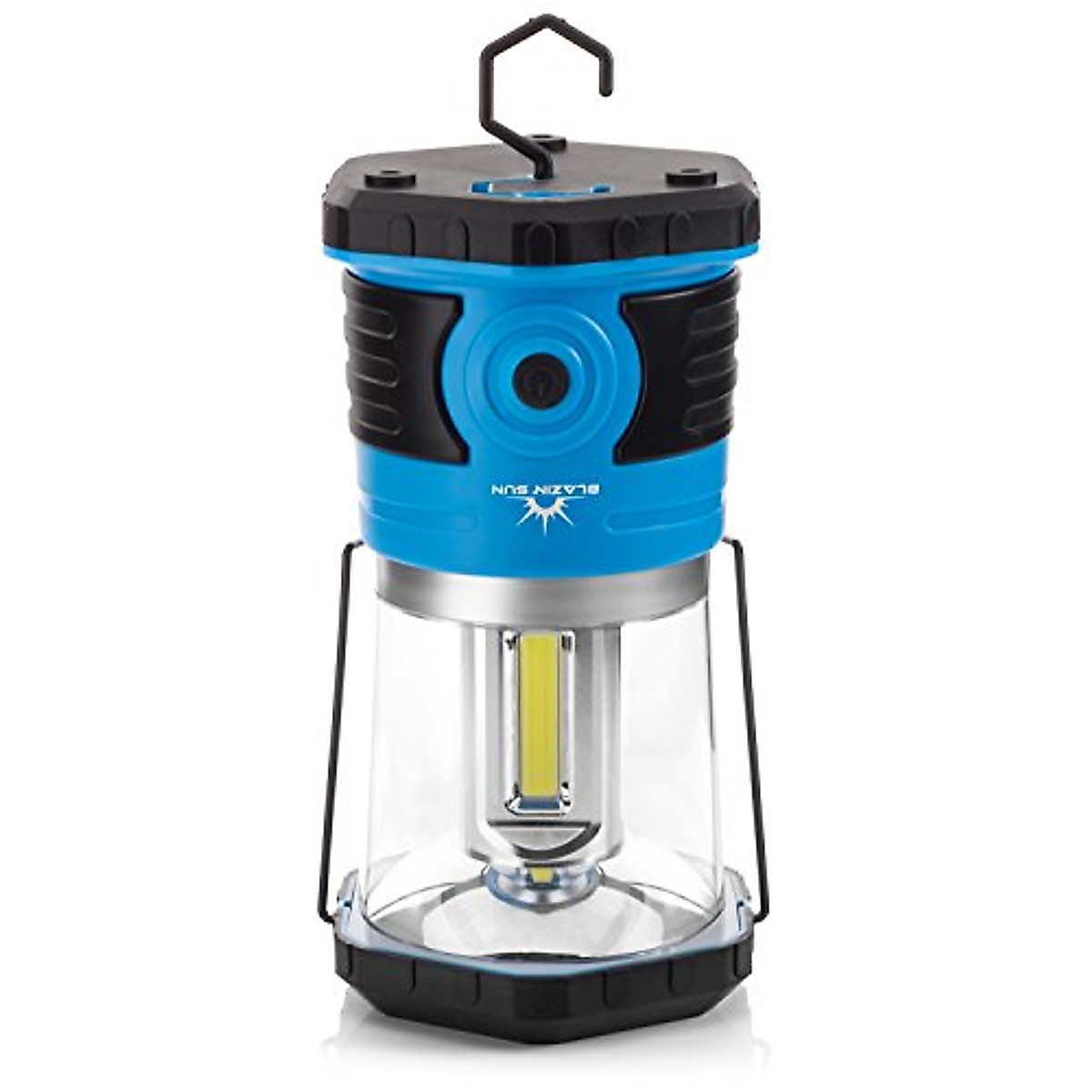 Blazin' Sun 800 | Brightest Lanterns Battery Powered LED Camping and Emergency | Hurricane, Storm and Power Outages (Blue)
