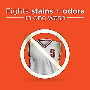 Tide Plus Febreze Fresh Sport Odor Defense HE Turbo Clean Liquid Laundry Detergent, Active Fresh Scent (89 Loads), 138 Fl Oz - Packaging May Vary