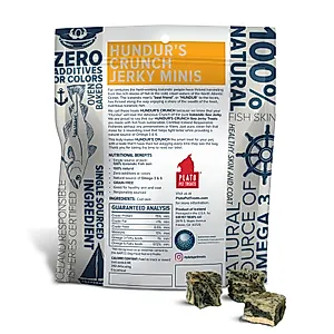 Hundur's Crunch Single Ingredient Cod Skin Dog Treats – Minis