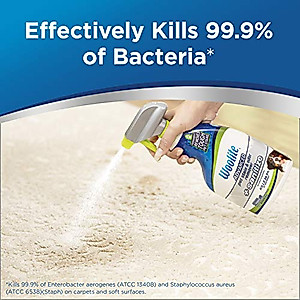 Bissell Advanced Pet Stain & Odor Remover + Sanitize, 2618, 22oz, Blue (Pack of 2)