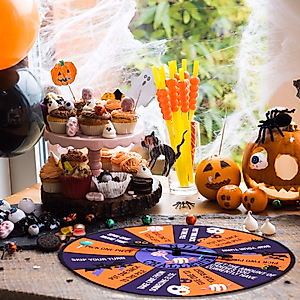 Poen Halloween Party Games Halloween Party Candy Challenge Spinner Halloween Party Decorations Halloween Party Favors Halloween Party Supplies Halloween Party Candy Challenge Game Trick or Treat