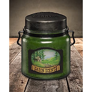 McCalls Candles | Cabin Scents | Highly Scented & Long Lasting | Classic Painted Label | Hand Crafted Metal Lid with Strap and Handle| Premium Wax & Fragrance | Made in The USA | 16 oz