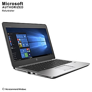 HP EliteBook 820 G3 12.5 Inch Business Laptop, Intel Core i7 6600U up to 3.4GHz, 16G DDR4, 512G SSD, WiFi, BT 4.0, VGA, DP, Win 10 64 Bit-Multi-Language Supports En/Sp/Fr(Renewed)
