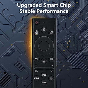 Fourmor Original Voice Remote Control - BN59-01385A for Samsung 2021 and 2022 and2023 Smart TVs. Also BN59-01385B BN59-01242A Full Function Replacement