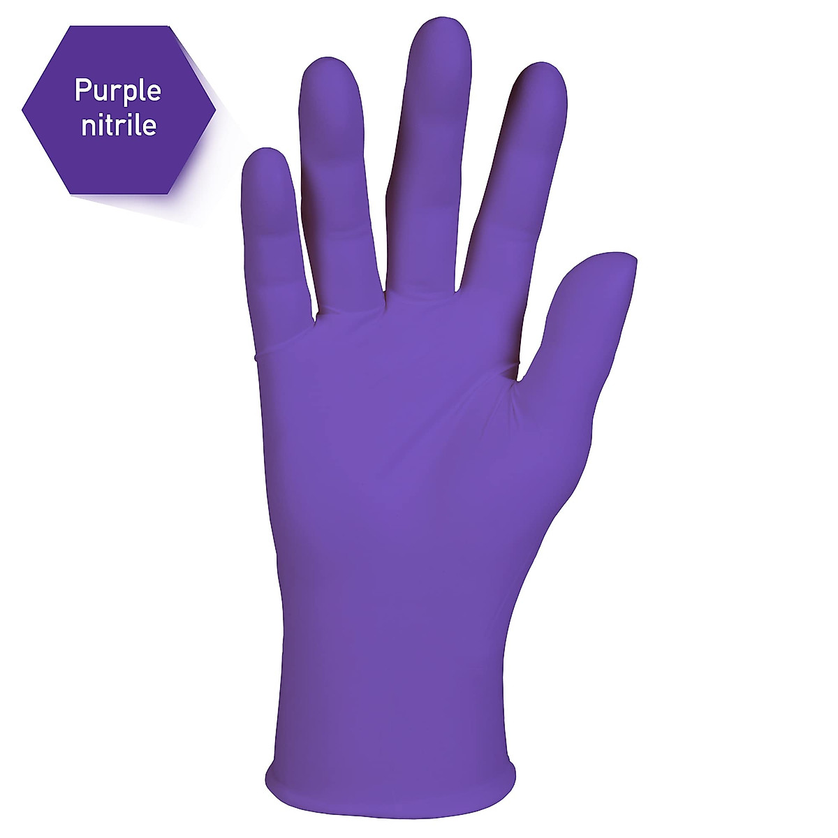 Kimberly-Clark® Safeskin Purple Nitrile Exam Gloves, Large, Purple, Box Of 100