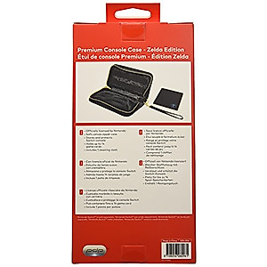 PDP Gaming Zelda Breath Of The Wild Premium Travel Case For Console, Up To 14 Games: Zelda - Nintendo Switch