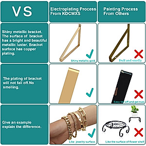 White Gold Shelves Pine Wood 23.5×7.87 Inch White Gold Floating Shelf with Elegant Lines,Floating Bookshelf Wall,Deep White and Gold Shelves,White Gold Bookshelf,White Floating Book Shelf Set of 2.