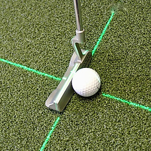 Eyeline Golf Groove+ Laser, Alignment Training Aid, Durable, with High Grade Glass Lens & Polycarbonate Shaft Connector, Easy to Use Golf Tool, Right Hand Orientation, Perfect for Golf Practice