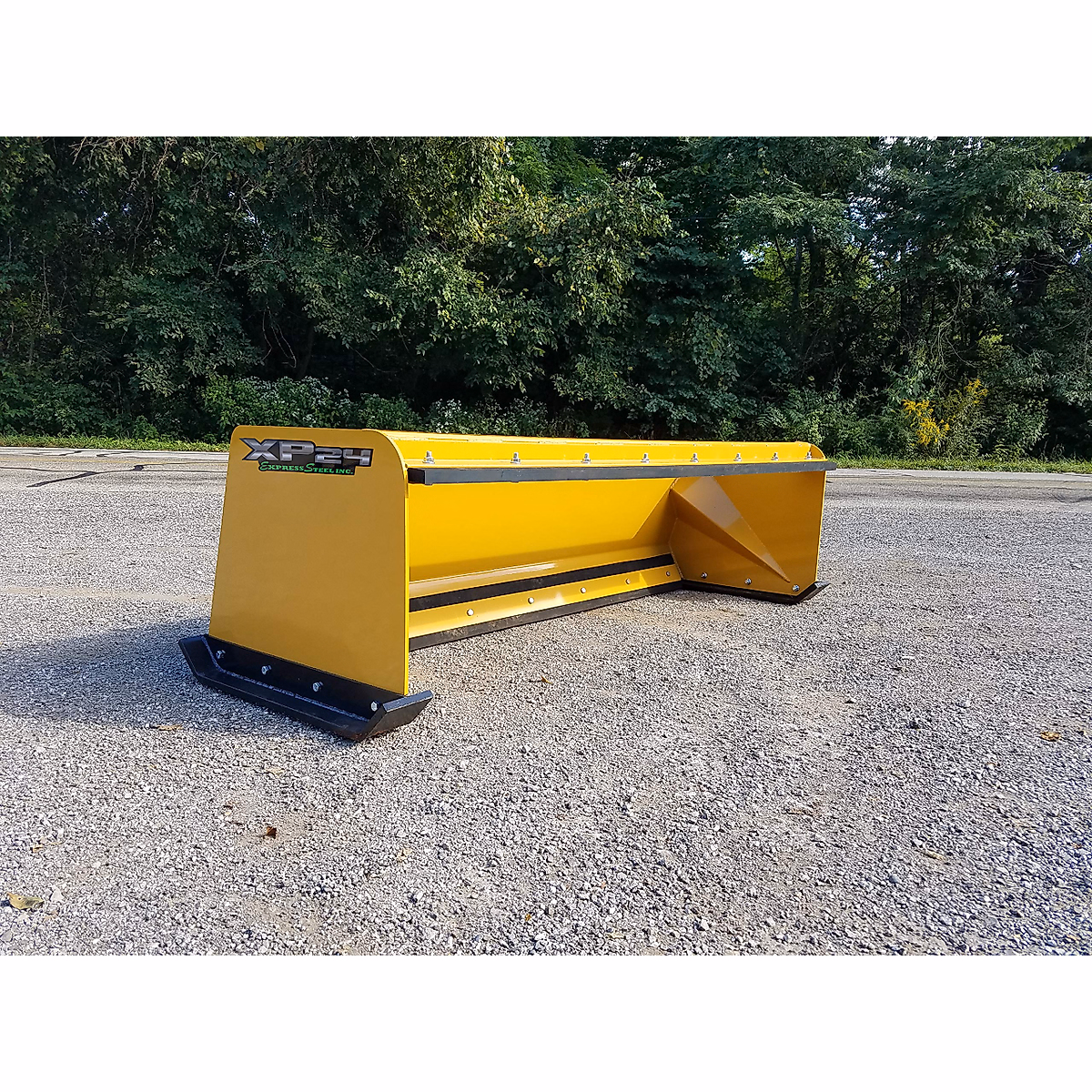 7' XP24 Pullback Skid Steer Snow Pusher