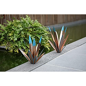 Metal Tequila Country Sculpture DIY Tequila Plant Home Decor Country Tequila Garden Ornament Indooutdoor Statuette Patio Lawn Patio Stake Decoration Gift to The Garden